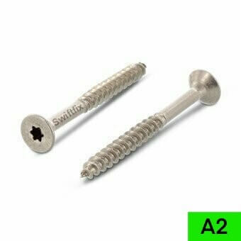 Premium Torx Stainless Steel Countersunk Wood Screws