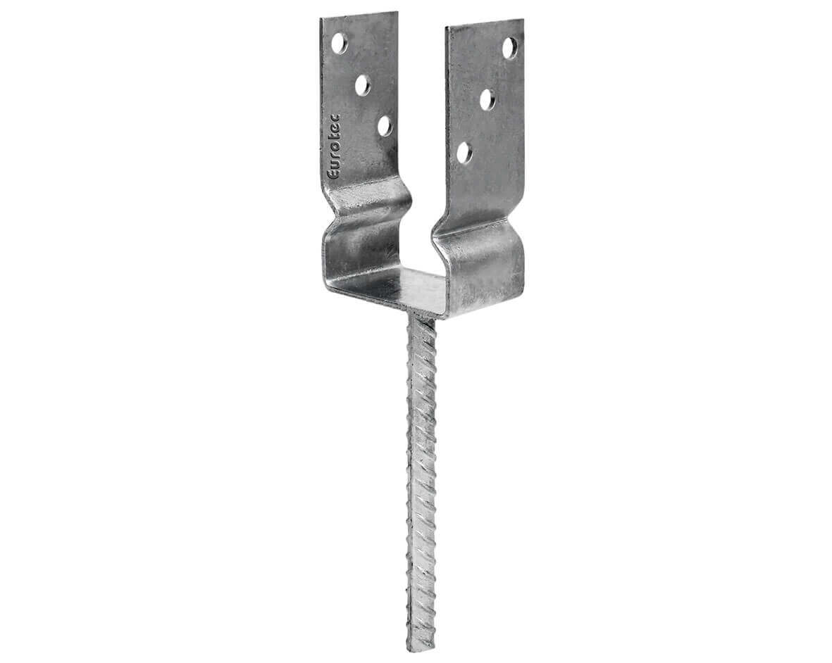 Galvanised U-Shape Post Holders