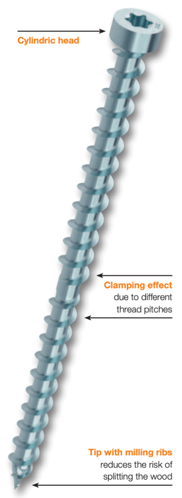Heco Combi-Connect Screws
